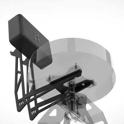 Helix Adapt+ Workshop Welding Chair / Shop Stool