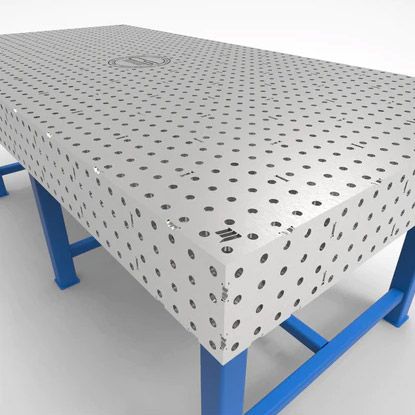 MAC - PRO6 - 2000 x 1250mm - Modular Fixture Weld Welding Table