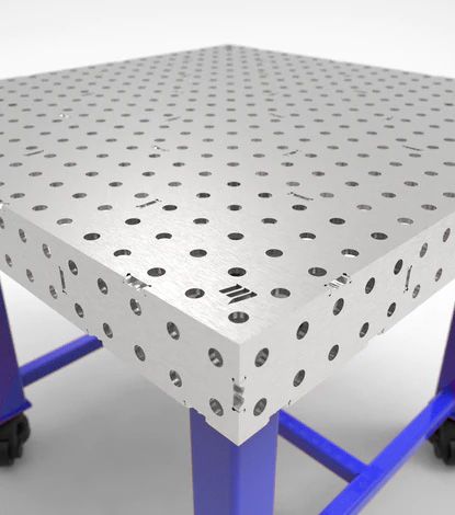 MidiPRO - 1000 x 1000mm - Modular Fixture Welding Weld Table Bench