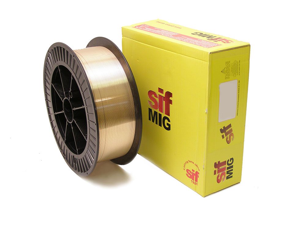 Mig Brazing Wire 0.8mm 12.5KG C11 CuSn6P SIFMIG 8, Mig welder brazing wire
