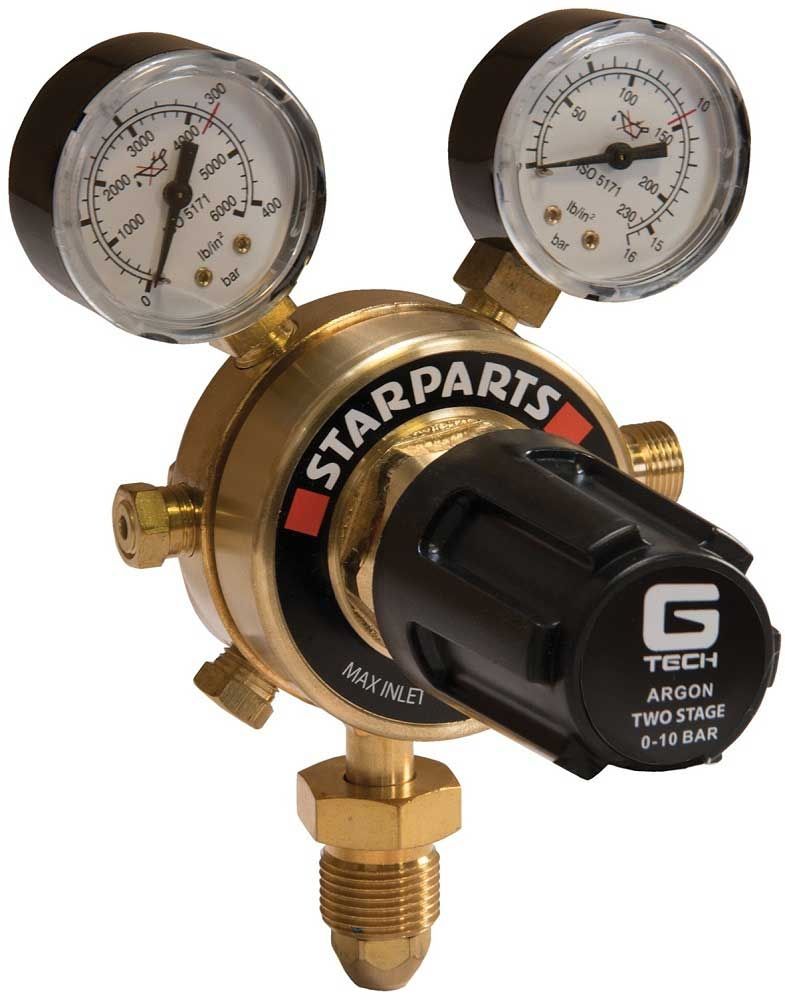 Twin Stage Twin Gauge Argon CO2 Regulator